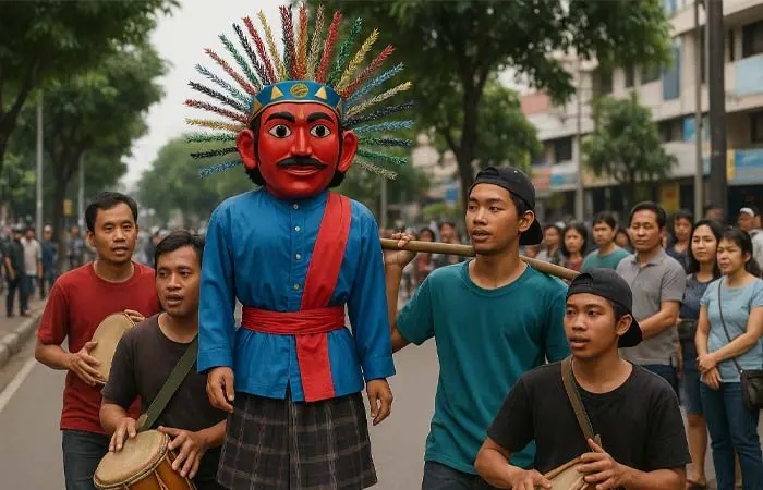 Simbol Budaya Betawi Kini Jadi Alat Mengemis